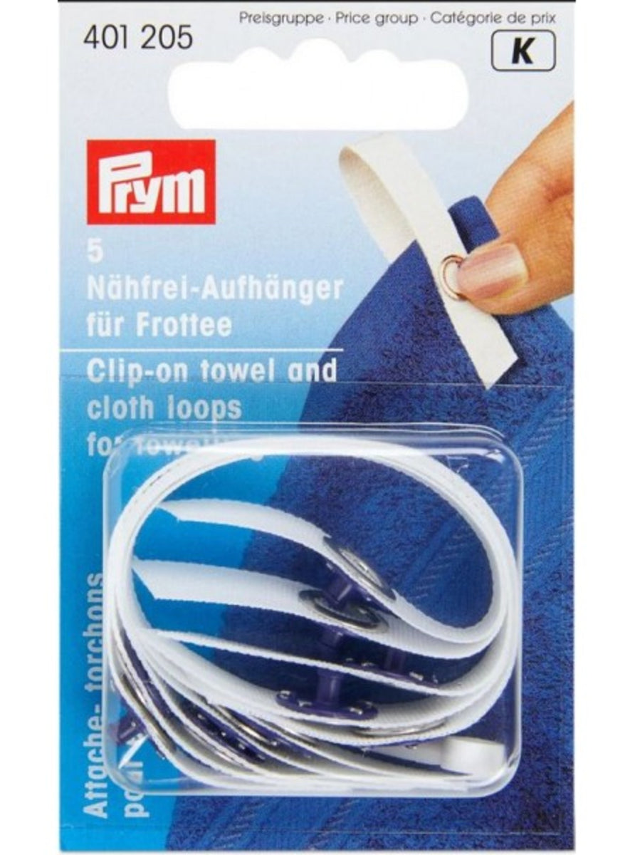 Prym Clip-On Towel and Cloth Loops | Handicraft