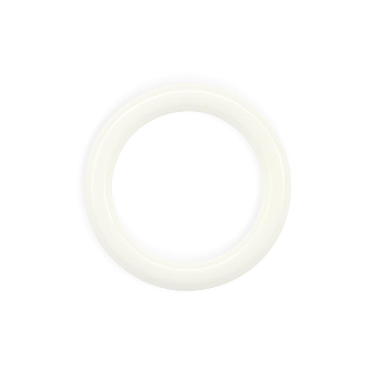 Dritz 1-1/8 inch Plastic Rings, White, 14 pc | Handicraft