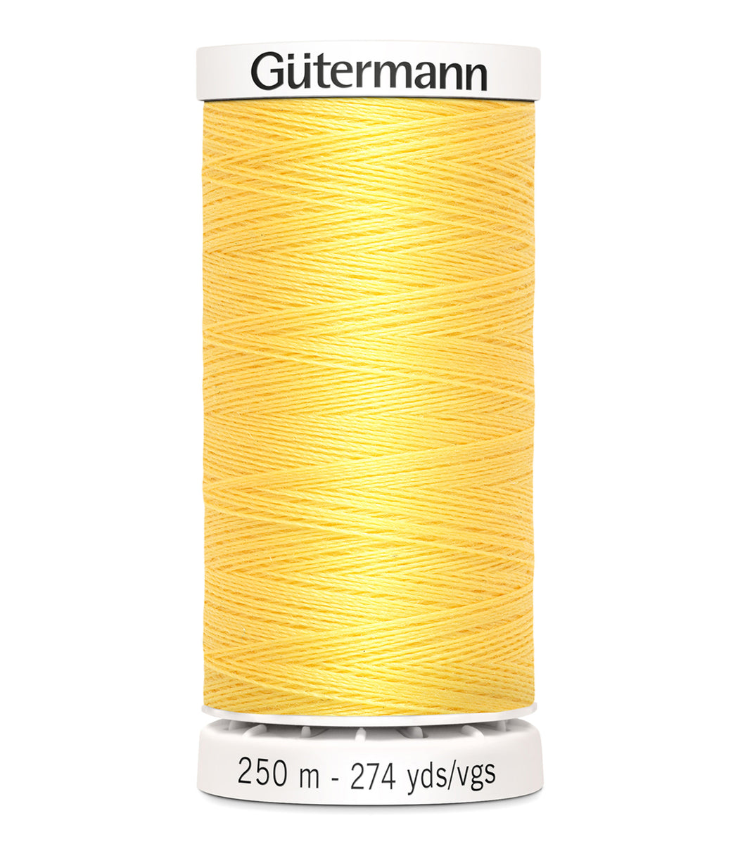 Gutermann Sew-All Thread, Yellow, 274 YD (250 m) | Handicraft